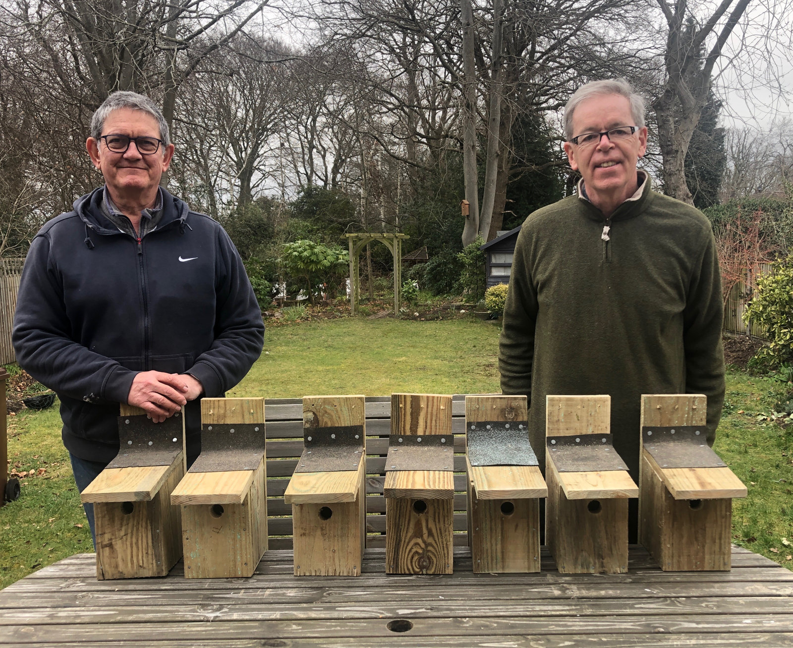 Friends of Queen Elizabeth Park - New Bird Boxes Ready for Spring